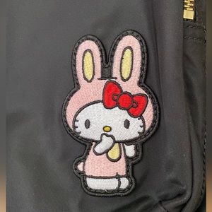 Kipling | Bags | Kipling X Sanrio Hello Kitty Rabbit Black Mini Nylon ...